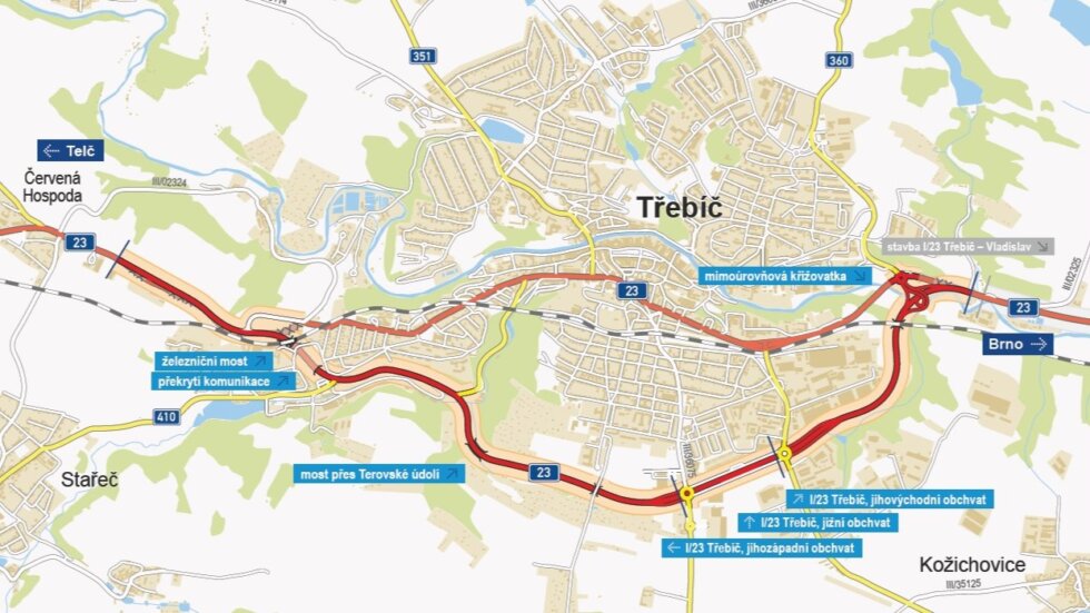 Zákonnost povolené výjimky pro obchvat Třebíče řeší soud | Třebíč Občanům!